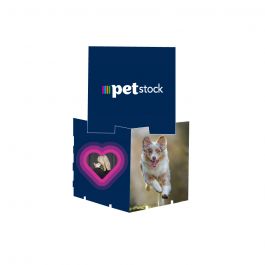 Create Eye-Catching Displays with Stackable Cubes - Order Now!